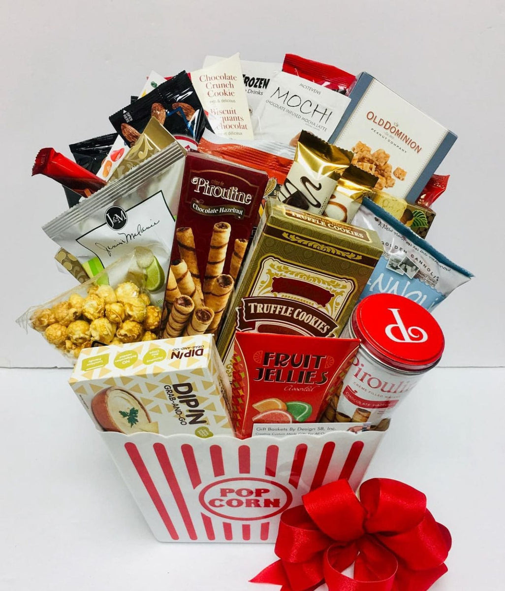 Snack Attack-Gift Baskets By Design SB,Inc. | Gift Baskets By Design SB ...