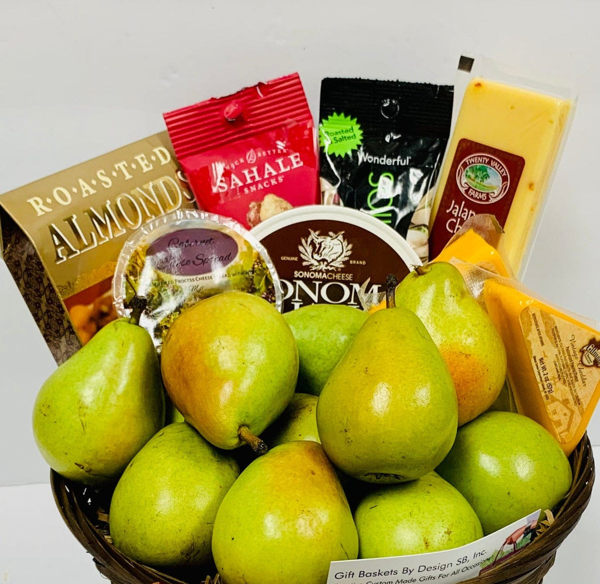 Simply Anjou Pears-2 styles * -Gift Baskets By Design SB, Inc.